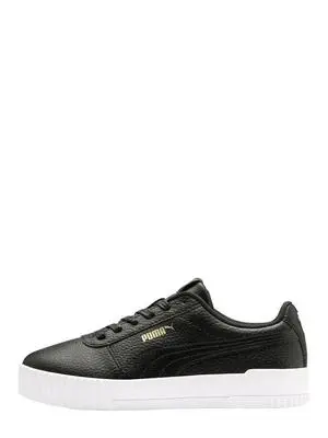 PUMA Carina Lux Low Top Sneakers - Black/white