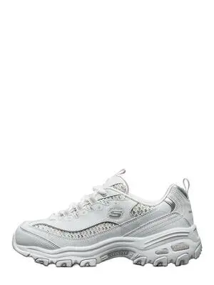 Sketchers D'lites 1.0 Sneaker Gs - White