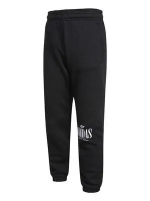 Adidas Originals Running Casual Sports Bundle Feet Long Pants/trousers Black - Default Color