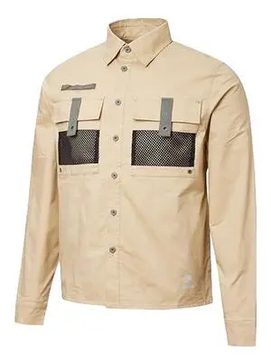 PUMA Woven Lapel Jacket - Khaki