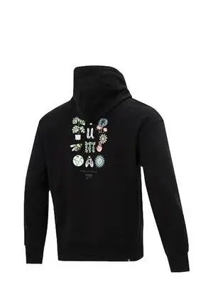 PUMA Downtown Graphic Zip-up Hoodie - Black