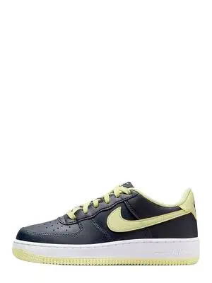 Nike Force 1 Low Sneakers - Dark Obsidian/white/luminous Green