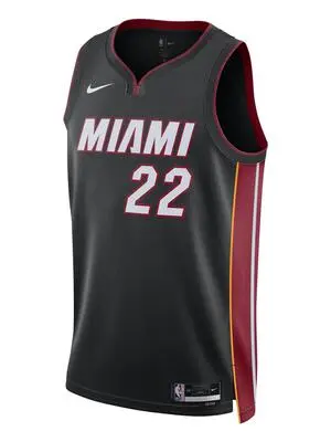 Nike Dri-fit Nba Miami Heat Jimmy Butler Icon Edition 2022/23 Swingman Jersey - None