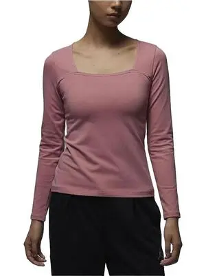 JORDAN Long Sleeve Top - Pink
