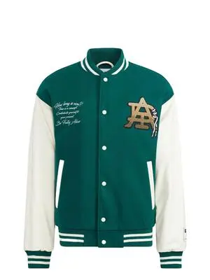 Adidas Originals Varsity Jacket - Green/white