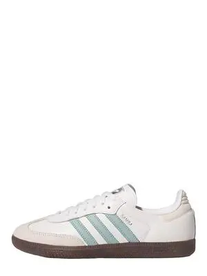 Adidas Samba Og Sneakers - Cloud White/hazy Green/wonder White
