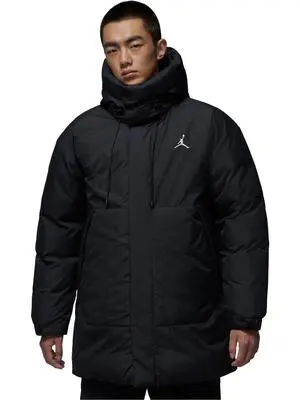 JORDAN Air Flight Down Parka - Black