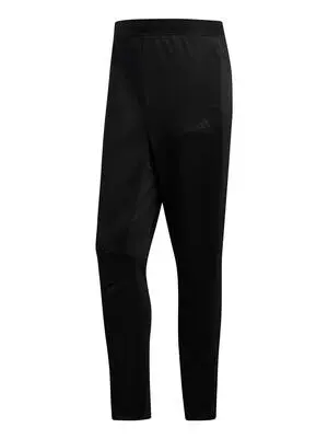 Adidas City Base Pant Solid Color Basic Sports Pants - Black