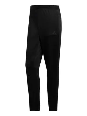 Adidas City Base Pant Solid Color Basic Sports Pants - Black