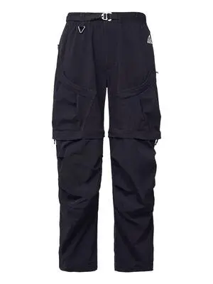 Nike Solid Color Multiple Pockets Detachable Athleisure Pants - Multi-color