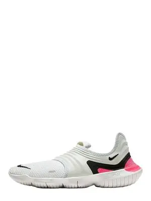 Nike Free Rn Flyknit 3.0 Sneakers - White/pink