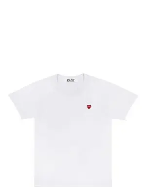 Play Comme Des Garcon Little Heart T-shirt - White