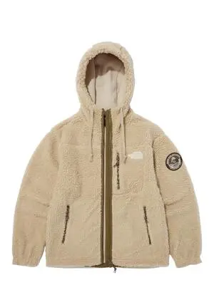 The North Face Fleece Zip-up Hoodie - Brown
