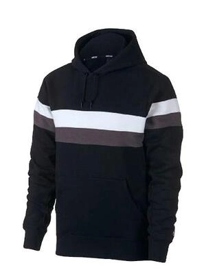 Nike Icon Striped Skateboard Hoodie - Black