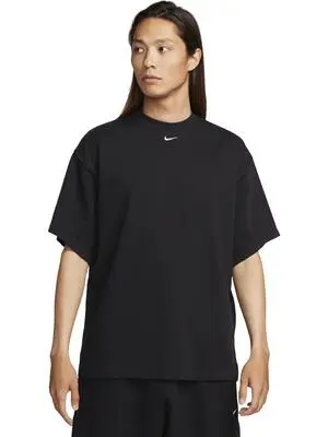 Nike Solo Swoosh Heavyweight Short Sleeve T-shirt - Black