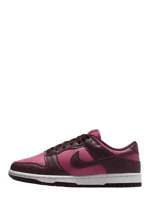Nike Dunk Low Sneakers - Burgundy Red/dark Pink