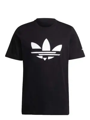 Adidas Adidas Originals Clouds Classic Large Logo Breathable Sports Short Sleeve Black Black