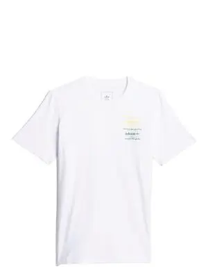Adidas Originals Quality Graphic T-shirt - White
