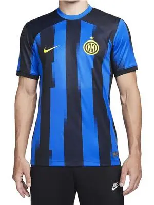 Nike Dri-fit 23-24 Stadium Home Soccer Jersey 'inter Milan - Blue/black/multi-color