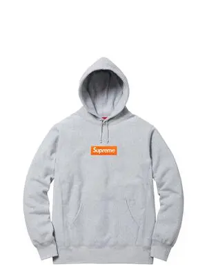 Supreme Supreme Box Logo Hooded Sweatshirt Grey