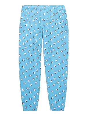 Nike X Hello Kitty Crossover Cat Full Print Casual Sports Long Pants - Multi-color