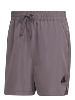 Adidas Solid Color Sports Shorts - Multi-color