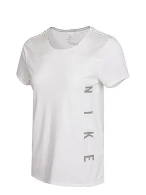 Nike Dri-fit Reflective Logo T-shirt - White