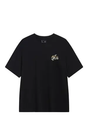 LI-NING Classic Logo T-shirt 'black - Black/multi-color