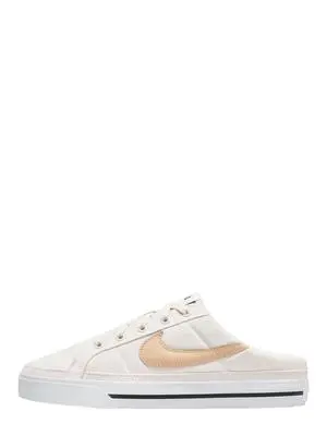 Nike Court Legacy Slip-on Sneakers - Cream/yellow