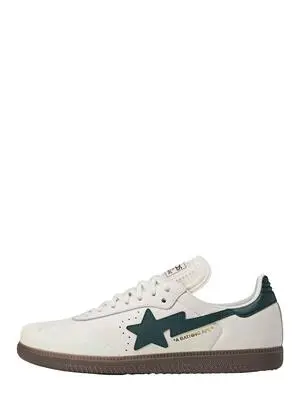 Adidas X A Bathing Ape Samba "white Forest" Sneakers - White/forest