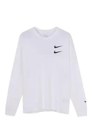 Nike Swoosh Long-sleeve Tee - White