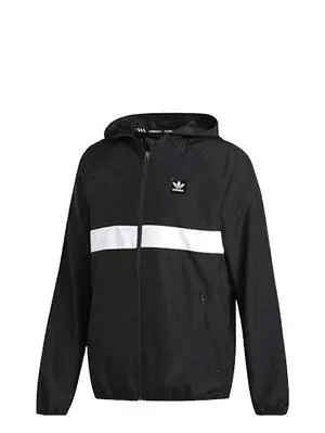 Adidas Originals Casual Sports Windproof Woven Jacket - Black