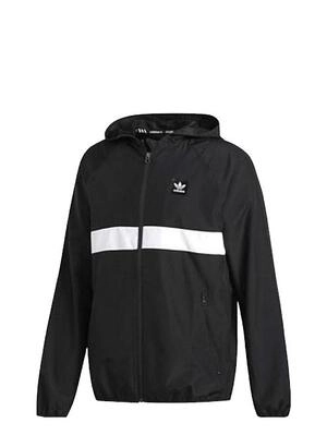 Adidas Originals Casual Sports Windproof Woven Jacket - Black