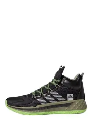 Adidas Pro Boost Mid Sneakers - Black/green