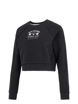 Under Armour Project Rock Home Gym Fleece Sweatshirt - Black