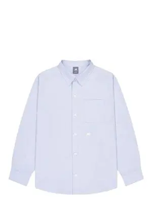 NEW BALANCE Nbx Retro Shirt Asia Sizing - Light Blue