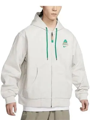 Nike X Jarritos Zip-up Padded Jacket - Light Bone
