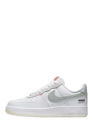 Nike Force 1 '07 Lv8 'just Stitch It' Sneakers - White/gray