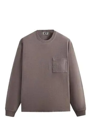 Kith Long-sleeve Quinn Tee 'dash - Brown