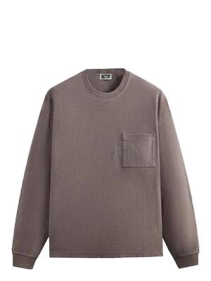 Kith Long-sleeve Quinn Tee 'dash - Brown