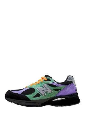 NEW BALANCE X Stray Rats 990v3 Made In Usa "the Joker" Sneakers - Black