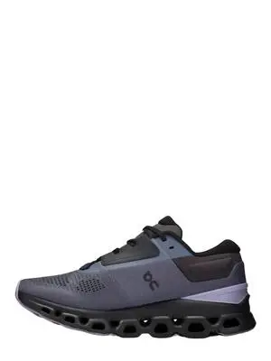 On Cloudstratus 3 Athletic Shoe - Gold/grey/purple