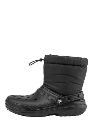 CROCS Classic Lined Neo Puff Boots - Black