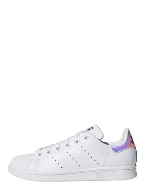 Adidas Stan Smith J Iridescent Sneakers - Ftwwht/metsil/ftwht