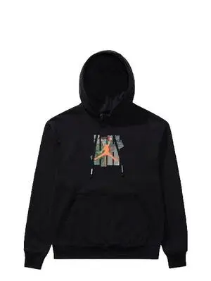 JORDAN X Undefeated Air Hoodie - Black