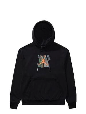 JORDAN X Undefeated Air Hoodie - Black