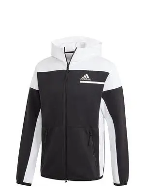 Adidas Zne Full-zip Hooded Track Jacket - Black