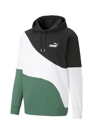 PUMA Color Block Hoodie - Teal