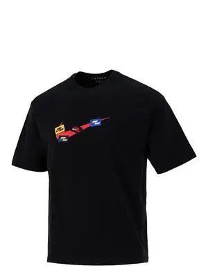 JORDAN Jumpman 85 Printing Round Collar Sports - Black