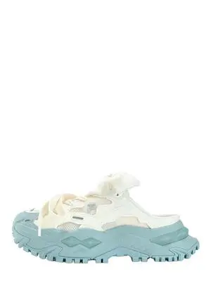 FILA FUSION Bianco Mule Sneakers - Blue/white